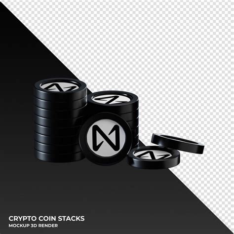 premium psd near protocol near coin stacks cryptocurrency 3d render