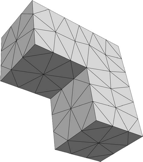 Test 1 The Initial Three Dimensional L Shaped Mesh Download