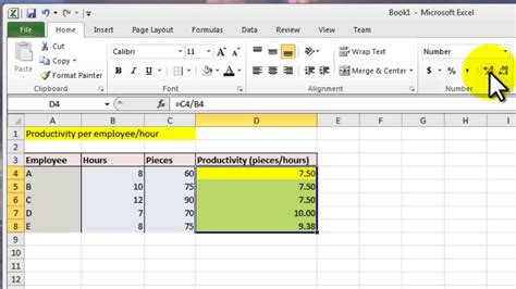 Accident Frequency Rate Spreadsheet — Db