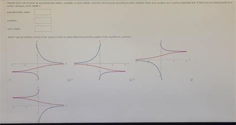 Solved Consider The Following Autonomous First Order Chegg