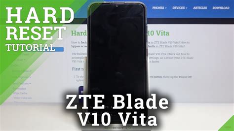How To Hard Reset Zte Blade V Vita Wipe Data Remove Screen Lock Youtube