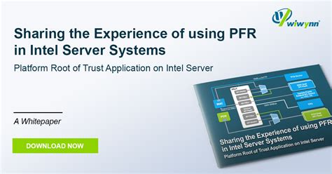 White Paper Platform Root Of Trust Application On Intel Server