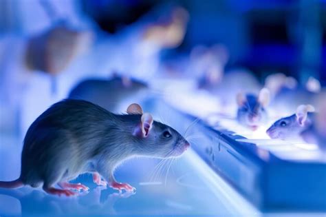 premium photo scientist observing behavioral experiment with lab rats