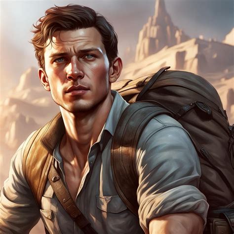 tom holland as nathan drake ai generated artwork nightcafe creator