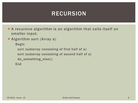 divide and conquer part 1 pptx programming languages computing