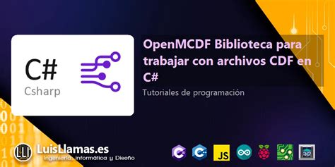 Openmcdf Library For Working With Cdf Files In C