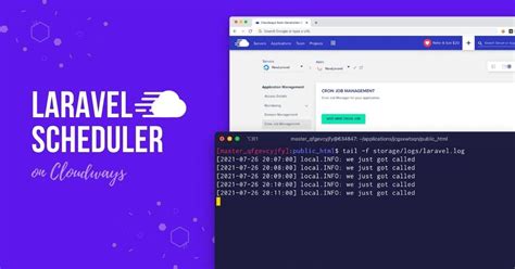 laravel scheduler on cloudways devdojo