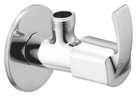 Brass Low Pressure Silver Ss Angle Valve For Bathroom Fitting At Rs