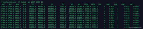 Jvm：利用jstat查看gc信息及堆内存设置（二）jstat Gc命令详解 Csdn博客