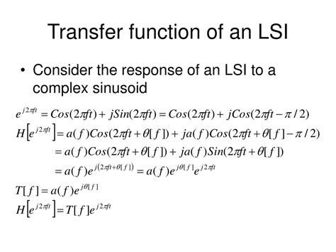 Ppt Linear Shift Invariant Systems Powerpoint Presentation Free