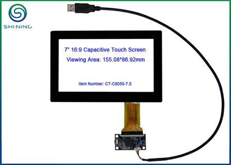 Computer Usb Touch Screen Overlay Pcap I2c Touch Panel With Ili2511