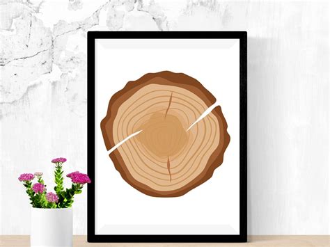 Wood Slice SVG Bundle Tree Rings Svg Wood Slice Dxf Wood Slice Png Wood Slice Vector Tree