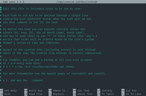 Планировщик Cron запуск программ по расписанию