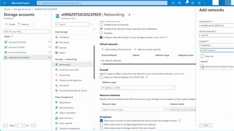 Enable Service Endpoints Kodekloud Notes