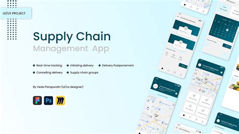 Uiux Supply Chain Management App On Behance