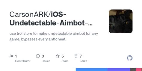 github carsonark ios undetectable aimbot pubg use trollstore to make undetectable aimbot for