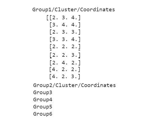 storing and organizing galaxy cluster coordinates using hdf5 download