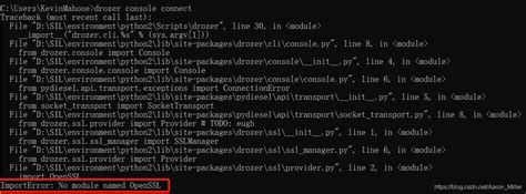 Drozer安装配置和报错解决指南drozer安装时python报错 Csdn博客