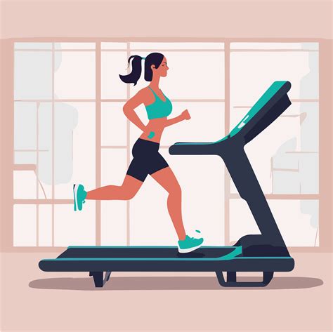 Download Woman Treadmill Fitness Royalty Free Vector Graphic Pixabay