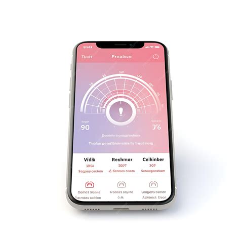 Premium Ai Image Mobile App Layout Design Of Menstrual Cycle Tracker Intuitive And Insightful