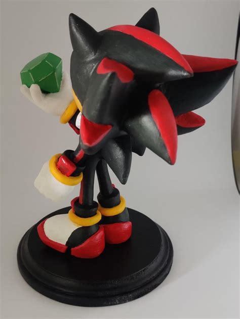 Shadow The Hedgehog Polymer Clay Figure 15 Cm Rpolymerclay