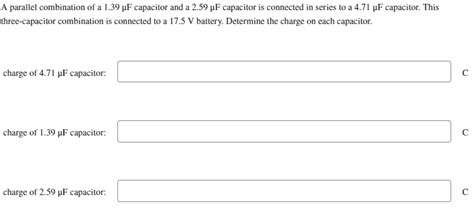 Solved A parallel combination of a μF capacitor and a Chegg