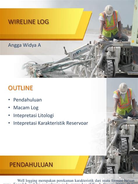 Wireline Log Pdf