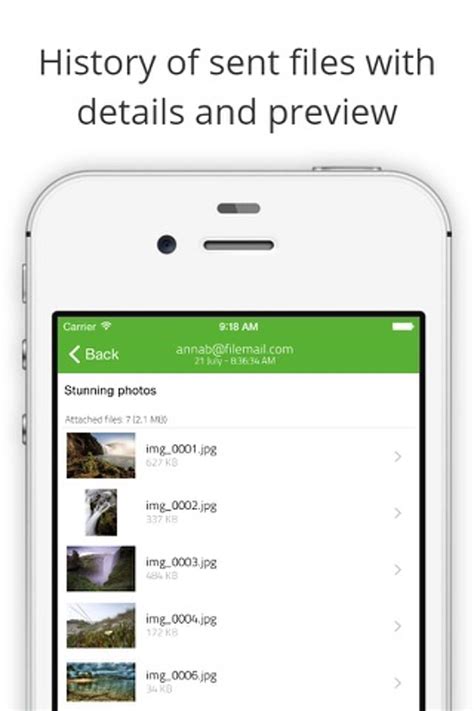 Filemail Send Large Files Para Iphone Descargar
