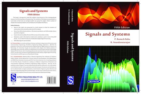 Signals And Systems Babu Ramesh Amazon In Books