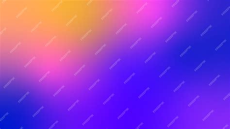 Premium Vector Vector Abstract Blurred Bright Color Gradient Background
