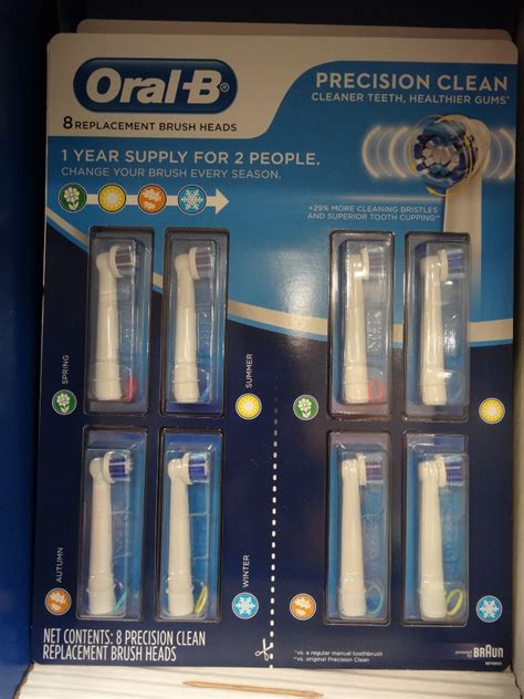 Oral B Replacement Brush Heads
