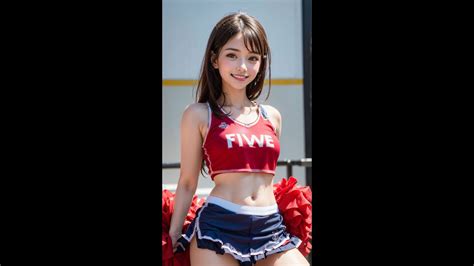 K Ai Lookbook Cheerleader Beauty Lookbook Youtube