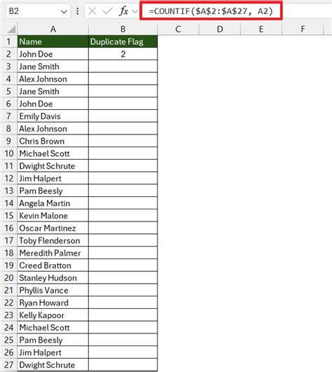 Excel Magic Find Duplicates In Excel Using 4 Easy Methods Myexcelonline