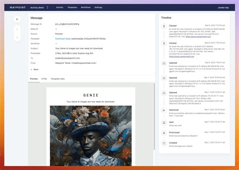 how to create html email templates on amazon ses waypoint