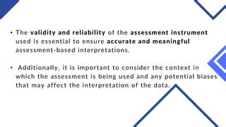 The Validity Of Assessment Pptx