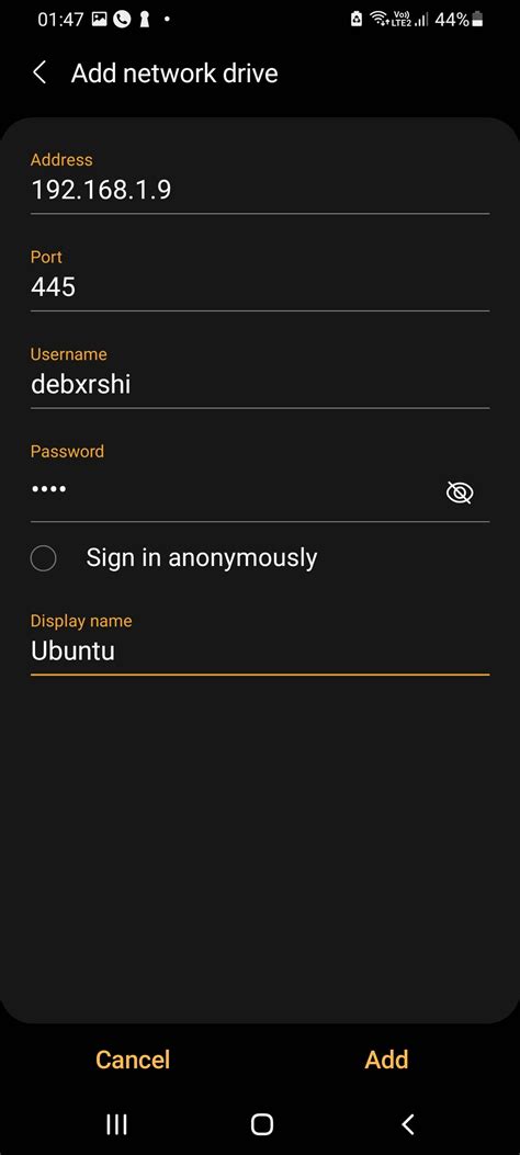 How To Access Linux Files On Ios And Android With Network Share