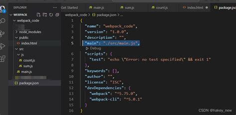 使用webpack组织和打包javascript代码 csdn博客
