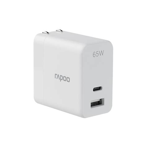 Pa65 White Gan 65w Wall Charger Type C And Usb Sukumart Online