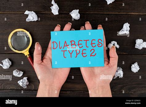 conceptual caption diabetes type 2 conceptual photo condition which