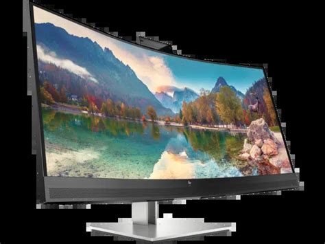 Hp E M G Wqhd Curved Usb C Conferencing Monitor Z Aa Abt