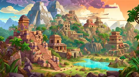 Premium Photo Abstract Background Maya Ancestors A Stunning Banner Design Incorporating An