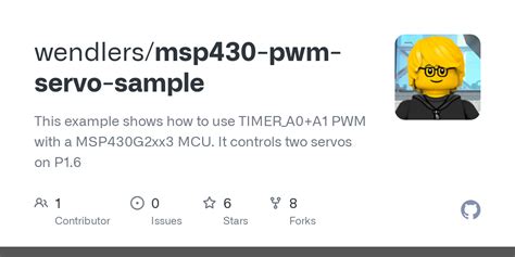 GitHub Wendlers Msp Pwm Servo Sample This Example Shows How To Use TIMER A A PWM With A