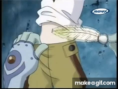 Digimon Frontier Tickle Scene Czech Version On Make A GIF