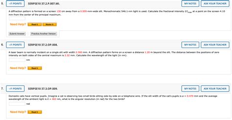 Solved 1 POINTS SERPSE10 37 2 P 007 MI MY NOTES ASK YOUR Chegg Com