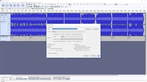 How To Easily Split A Long Audio File Into Shorter Audio Files Using