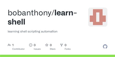 Github Bobanthonylearn Shell Learning Shell Scripting Automation