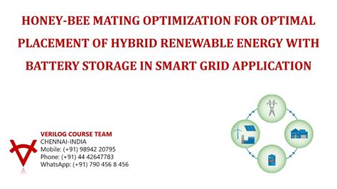 HONEY BEE MATING OPTIMIZATION FOR OPTIMAL PLACEMENT OF HYBRID RENEWABLE ENERGY WITH BATTERY