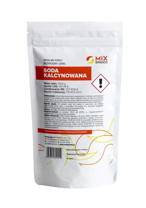 Soda Kalcynowana 1kg - MIX BRANDS