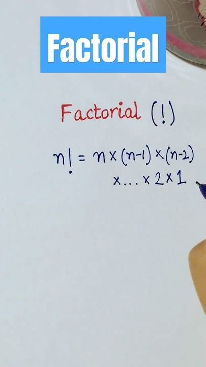 Factorial Shorts Trending Viral Maths Tricks Factorial Youtube