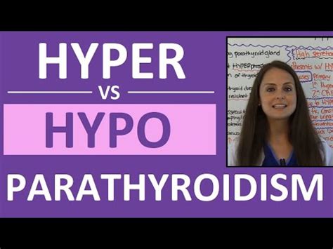 Hypoparathyroidism Vs Hyperparathyroidism Hyperparathyroidism And Hypoparathyroidism Nursing